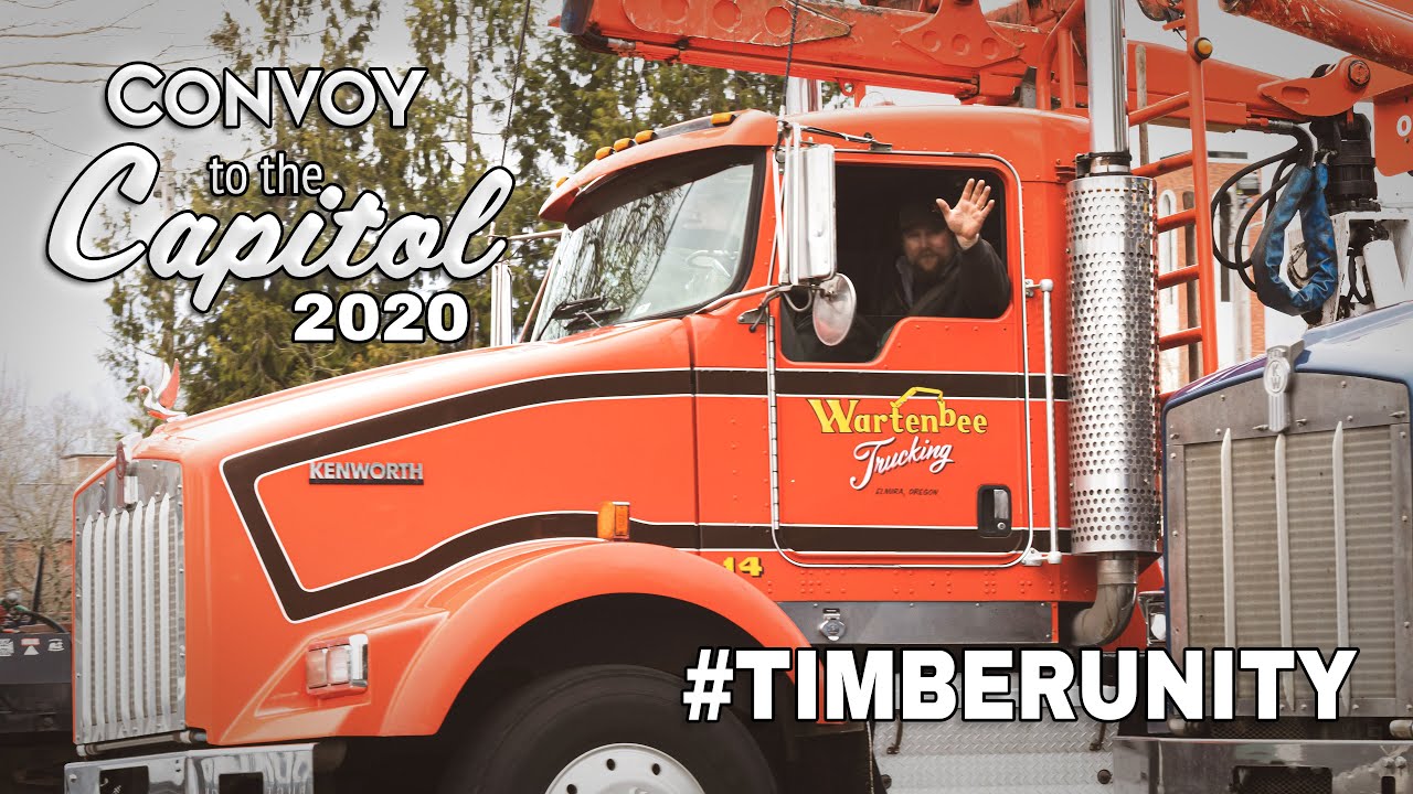 Convoy to the Capitol - Timber Unity 2020 - YouTube