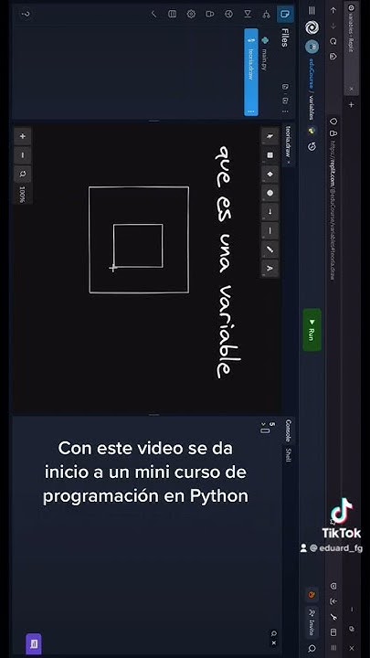 Que es una variable en programación Python #learn #python #pythonprogramming #programming # ...