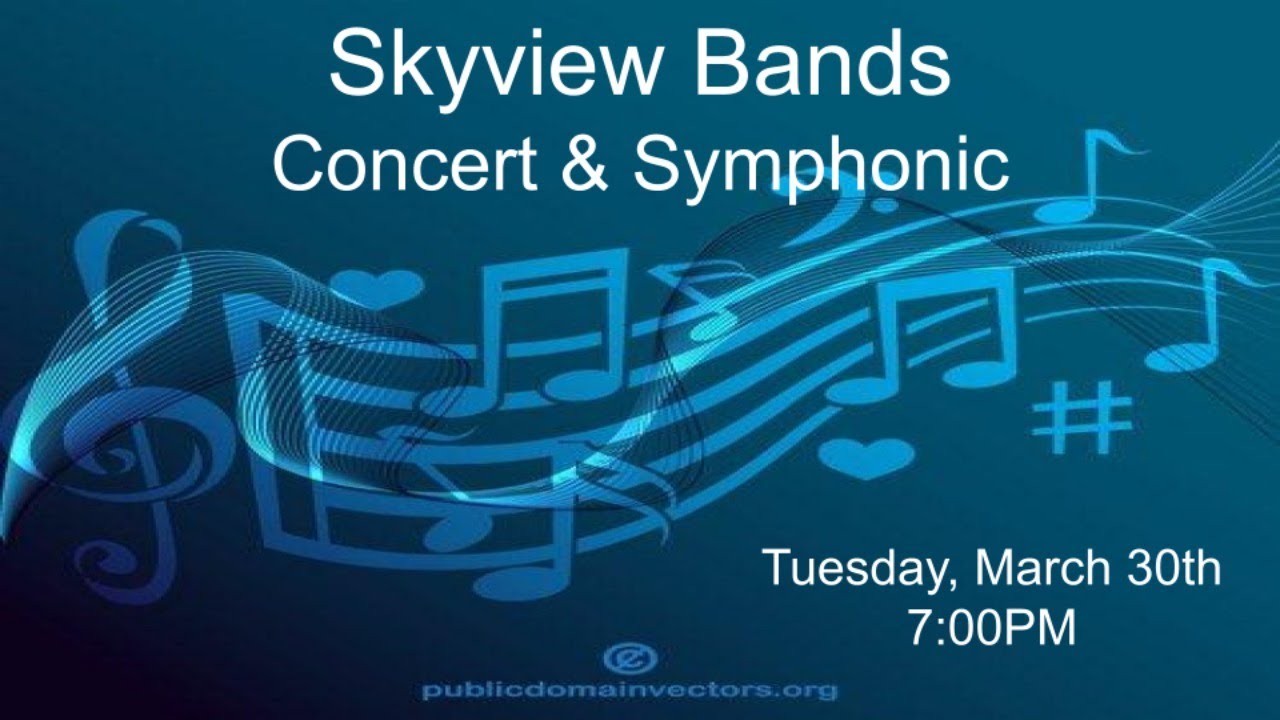 Skyview Concert and Symphonic Bands - YouTube