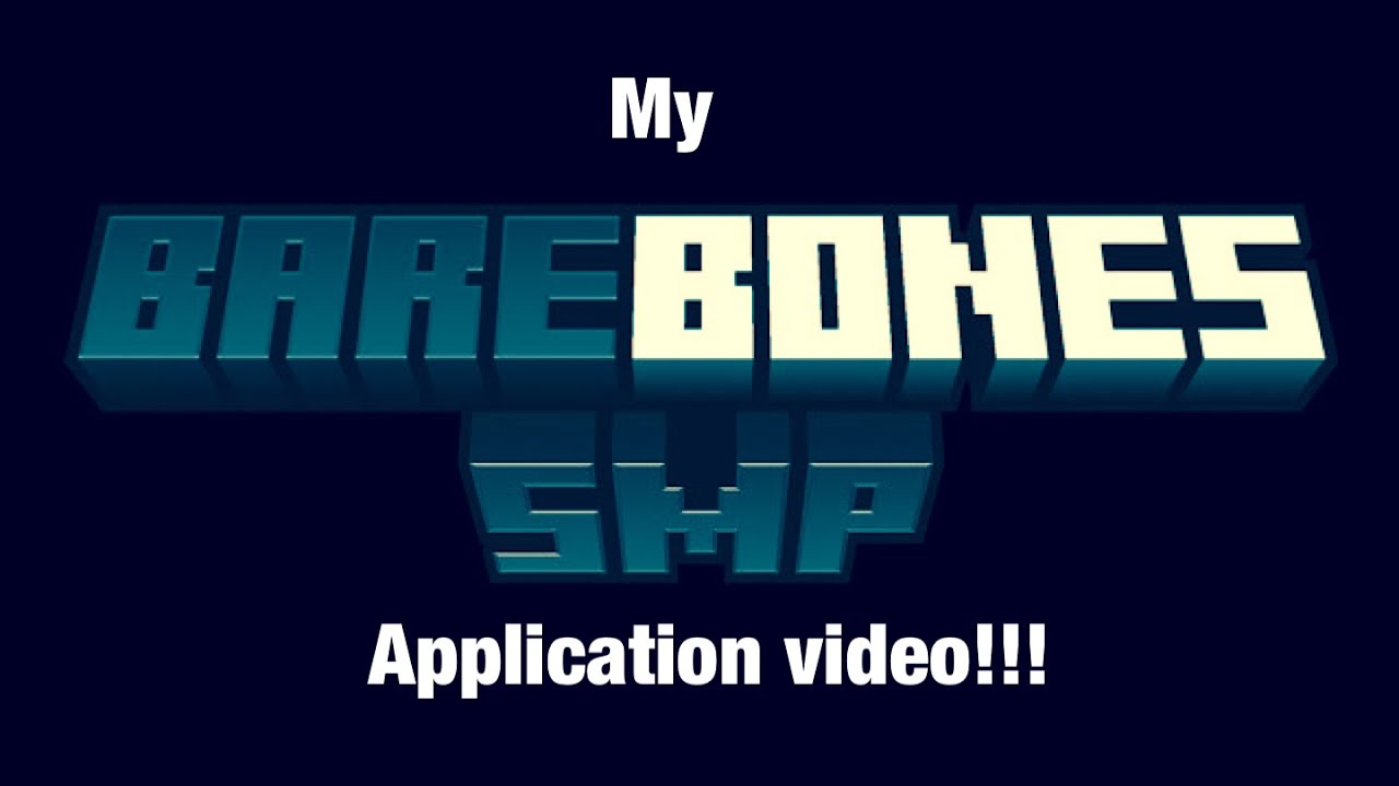My barebones SMP application video - YouTube