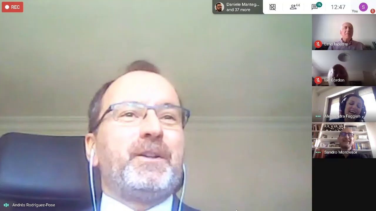 Prof. Andrés Rodríguez-Pose (London School of Economics and Political ...