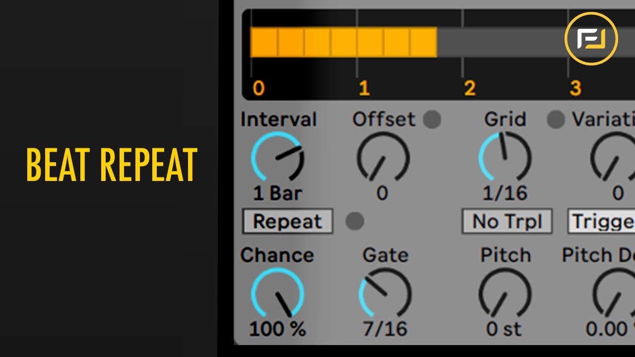 Tutoriel Ableton Live - Beat Repeat avec Fred Traverso - YouTube