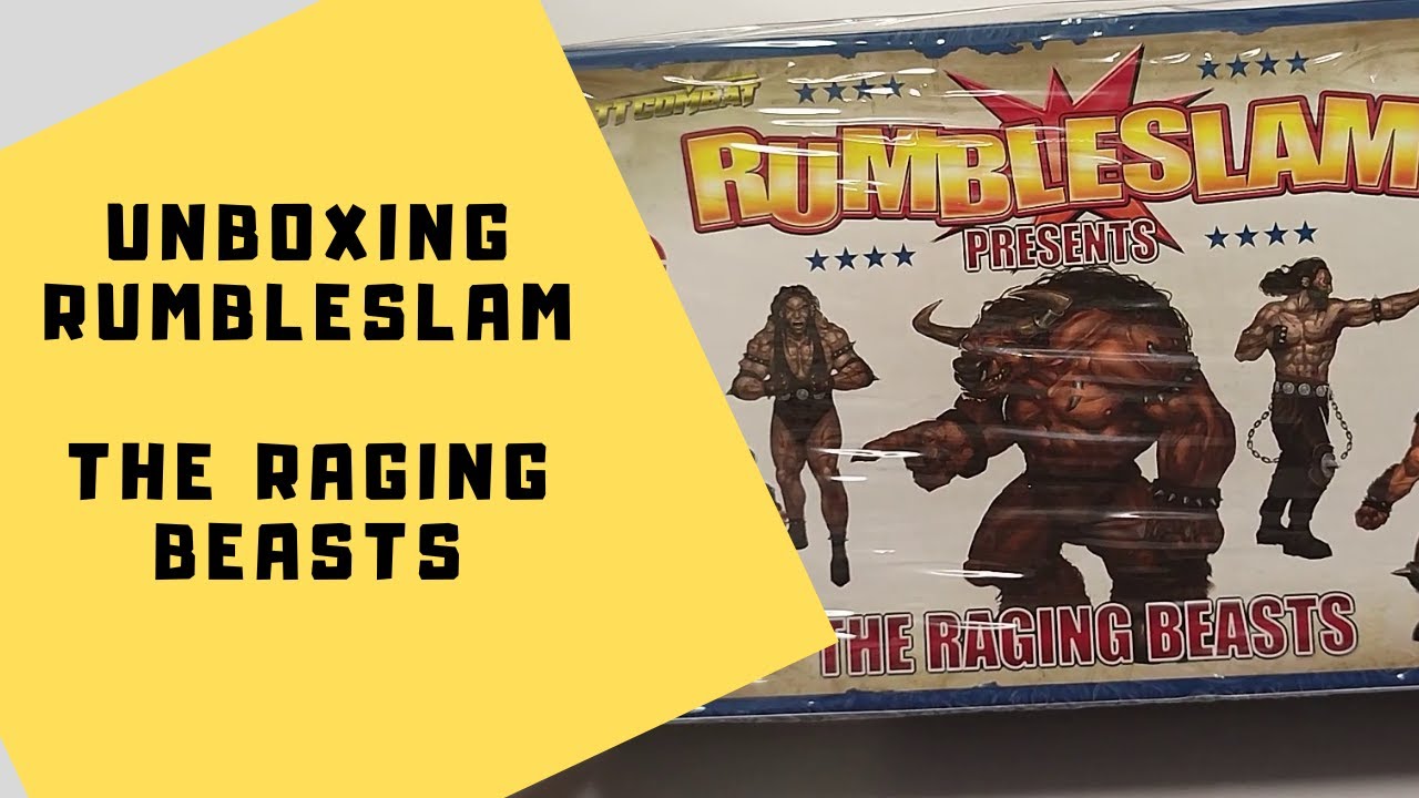 Unboxing Rumbleslam Team The Raging Beasts - YouTube