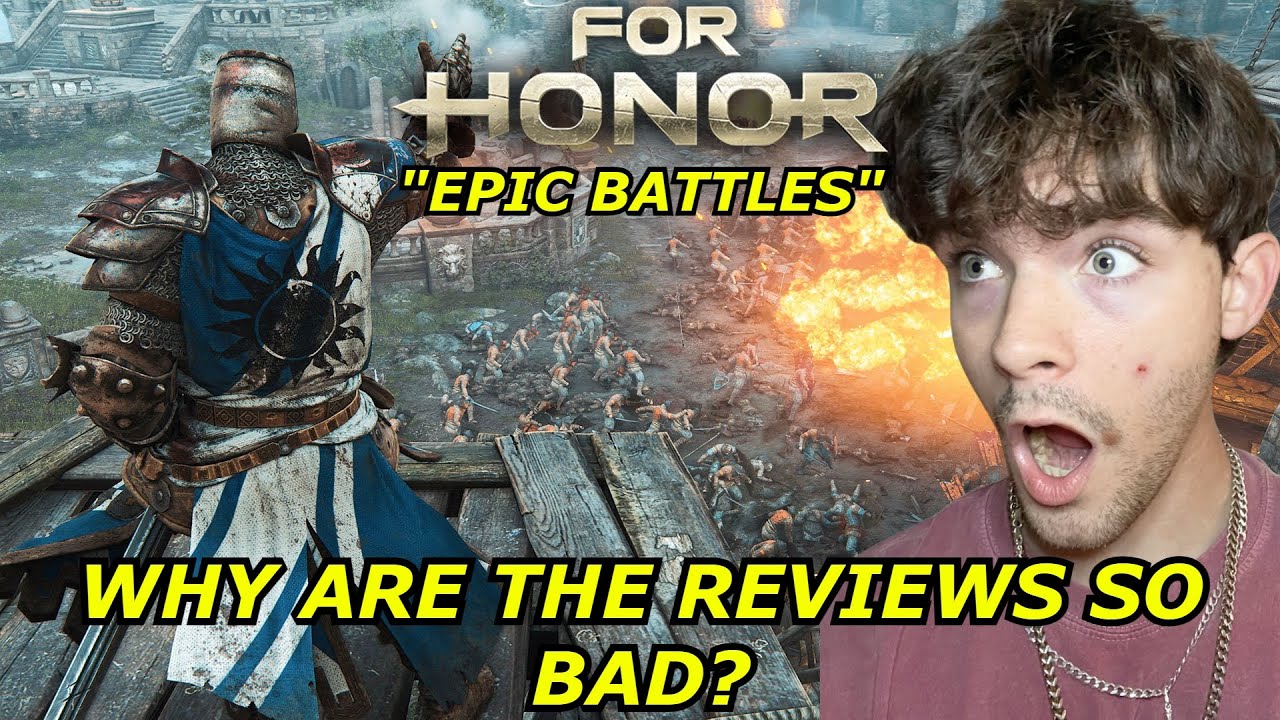 Playing The Worst Rated Game on Steam...For Honor! - YouTube