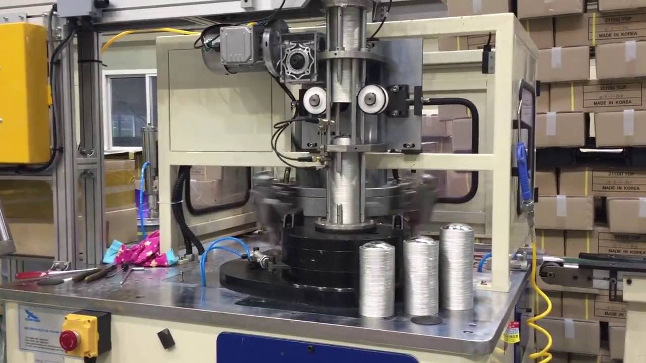 rotary liner for dome - YouTube