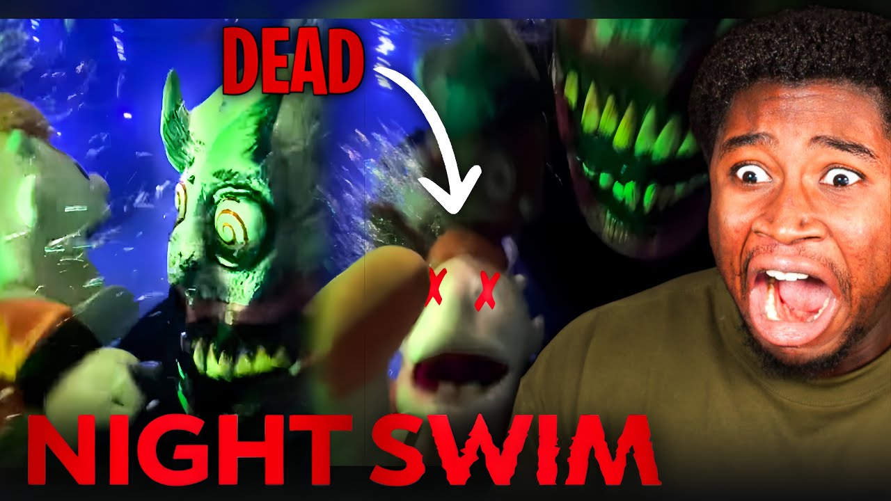 SML SPOOKY Night Swim! - YouTube