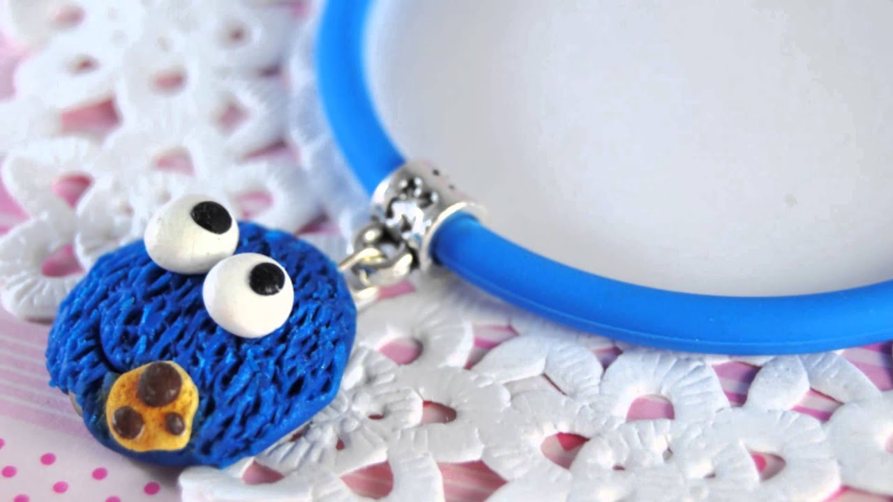 Cookie Monster fimo creations - YouTube
