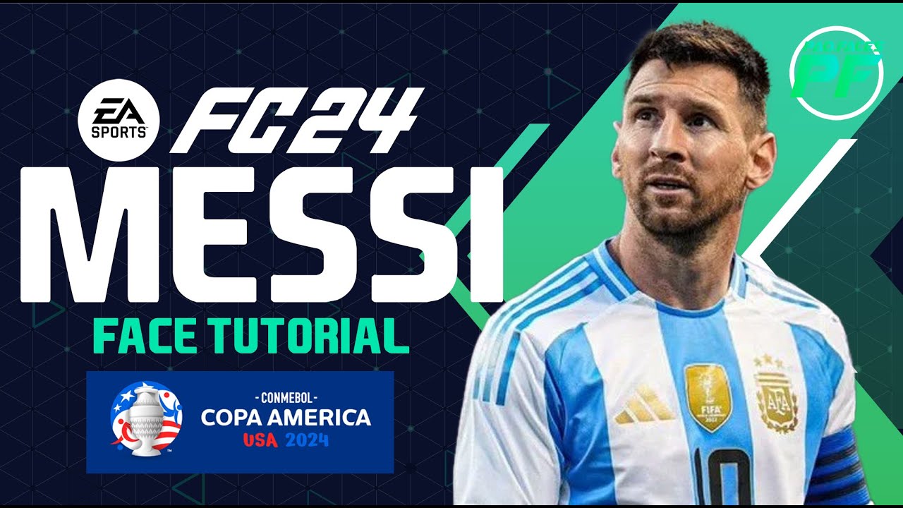EA FC 24 MESSI FACE Pro Clubs Face Creation - CAREER MODE - LOOKALIKE ...