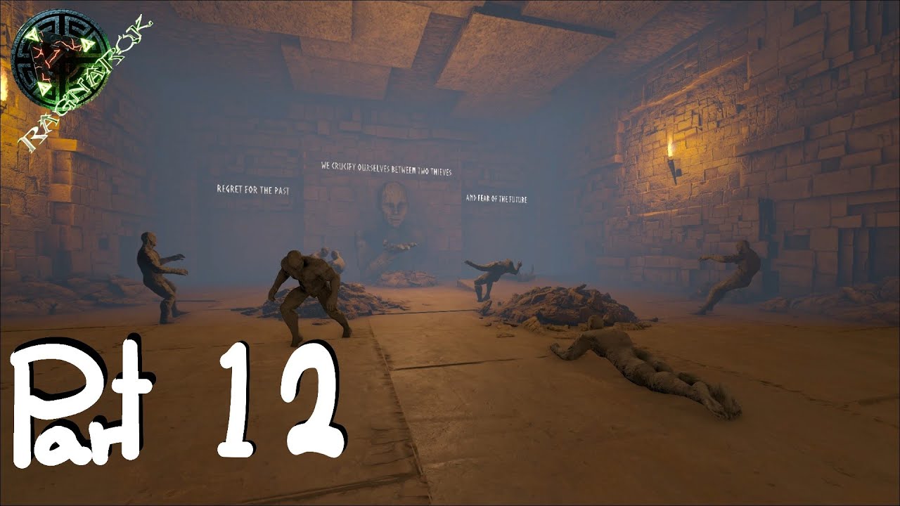 沙漠下方 迷宫神殿 Ark Survival Evolved Ragnarok 《方舟 生存进化 仙境》 Part 12
