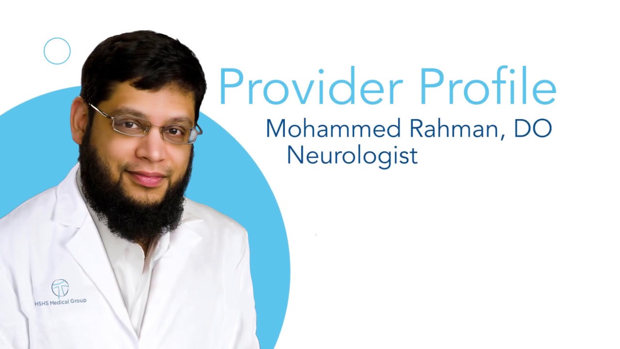 Provider Profile: Mohammed A. Rahman - Neurosurgery - YouTube