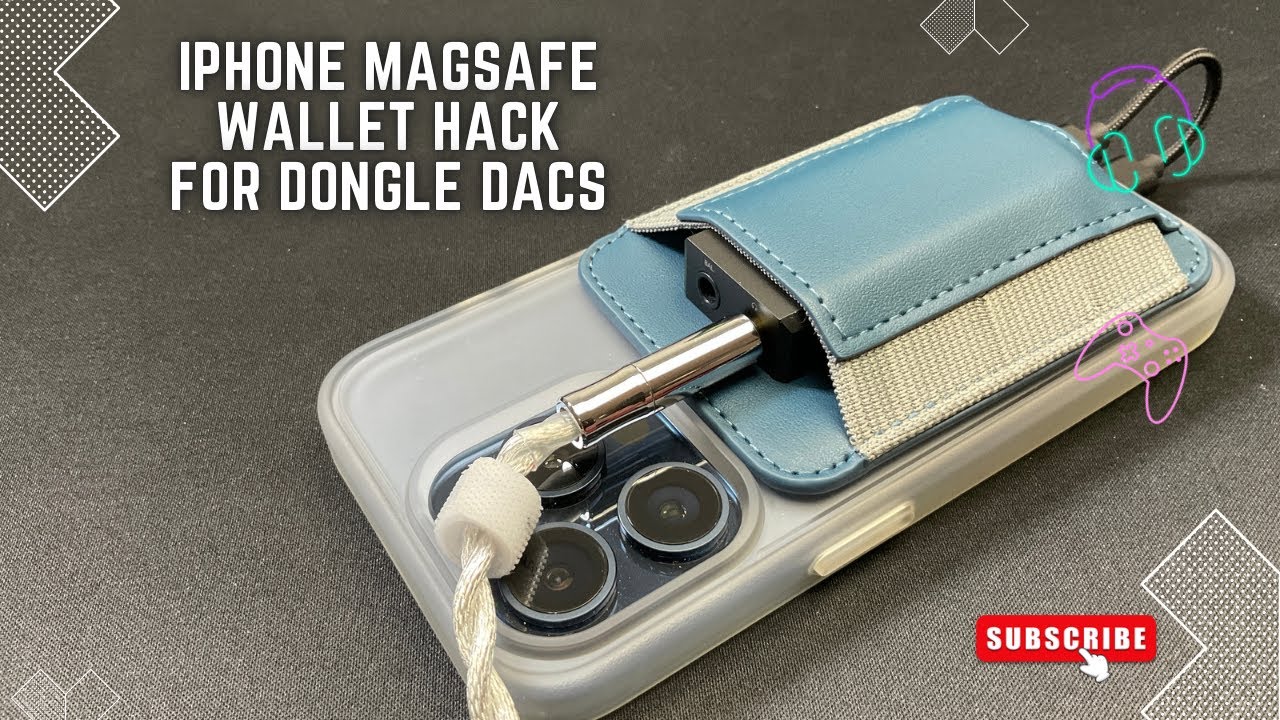 Magsafe wallet Hack as Dongle DAC pouch? Is it any good? - YouTube