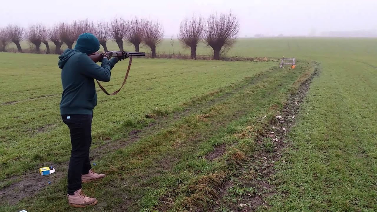 Shooting cans - YouTube