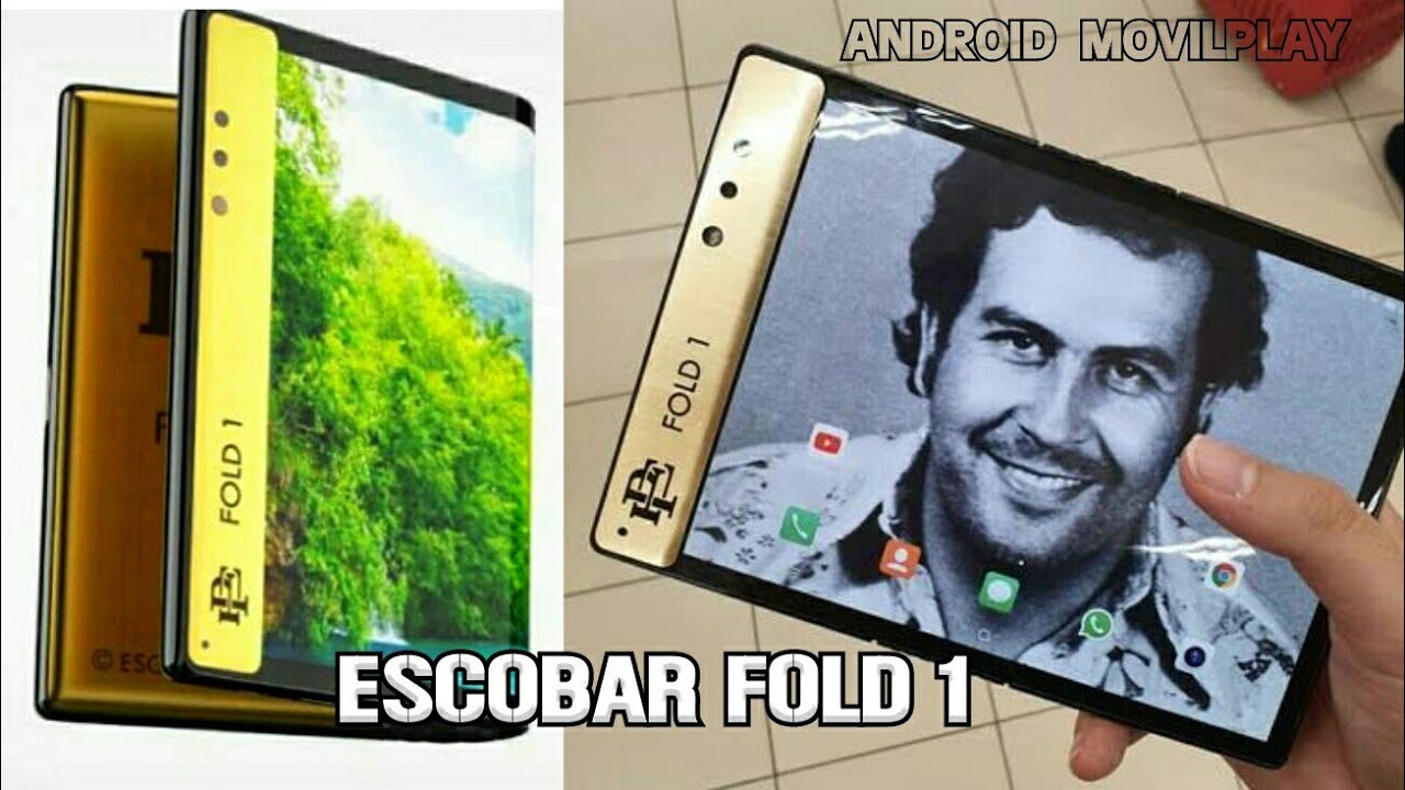 ESCOBAR FOLD 1 - Es el smartphone plegable del hermano de Pablo Escobar ...