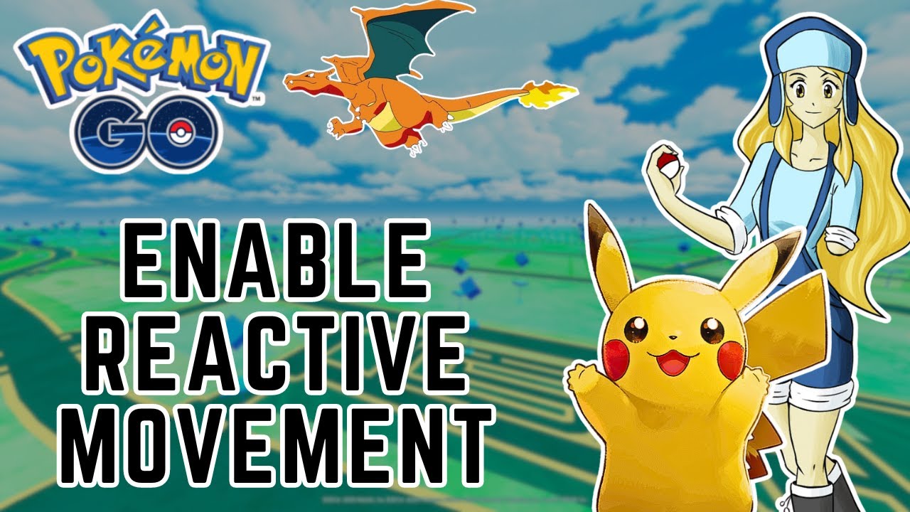 How to Enable Reactive Movement on Pokemon GO? 2024 | Pokemon GO - YouTube