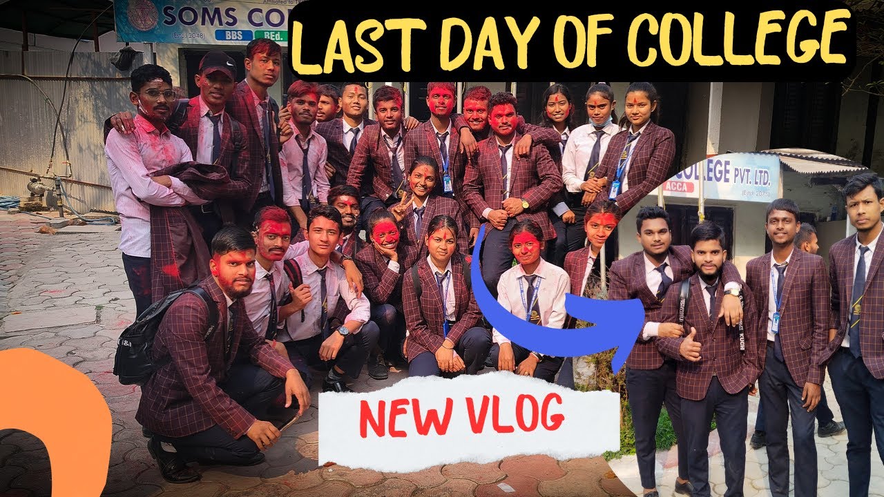 Last Day Of College | Vasu Patel Vlogs | - YouTube