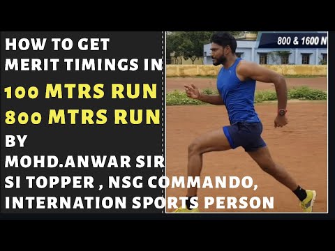 100 Mtrs Run , 800 mtrs ,1600Mtrs RUN PHYSICAL TRAINING LESSON 2-TYPES ...