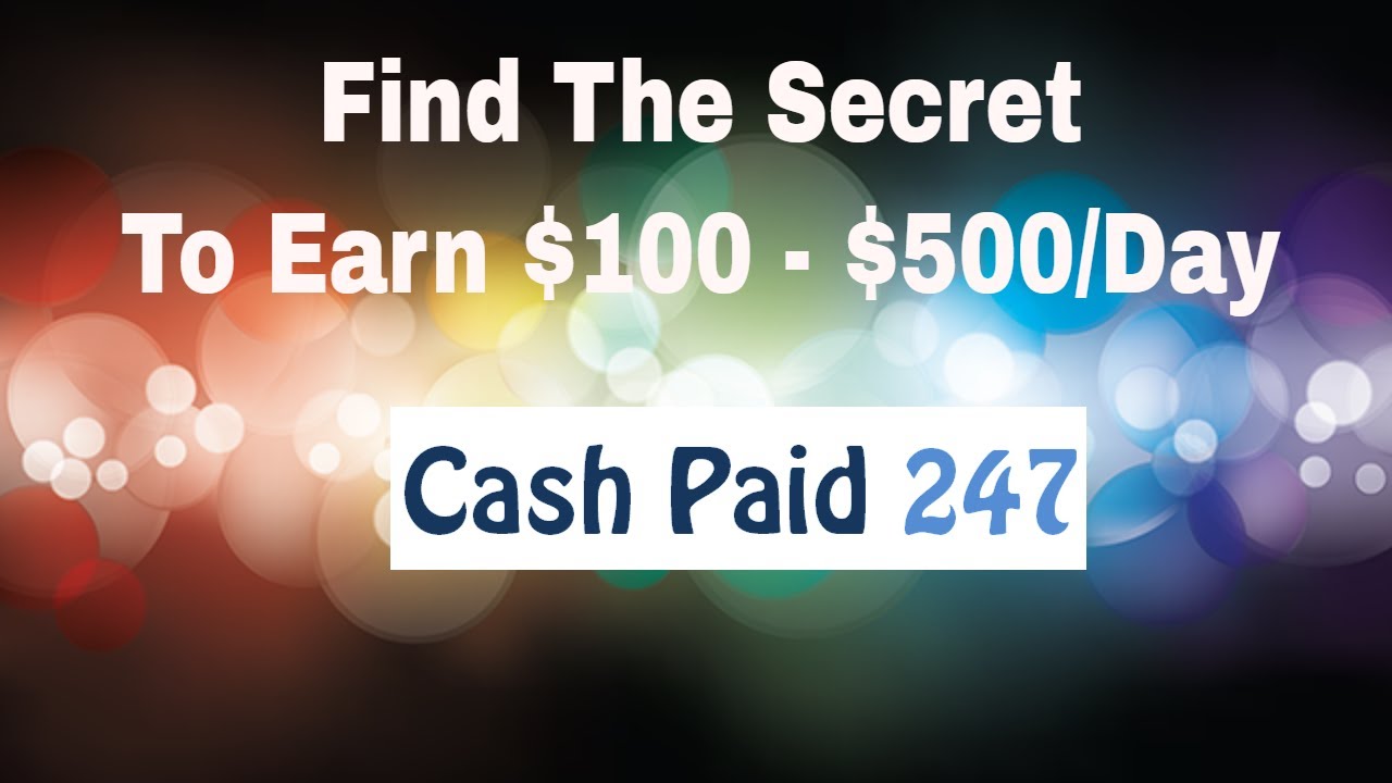 Instant Cash Programs Money Direct to Your Bank - YouTube