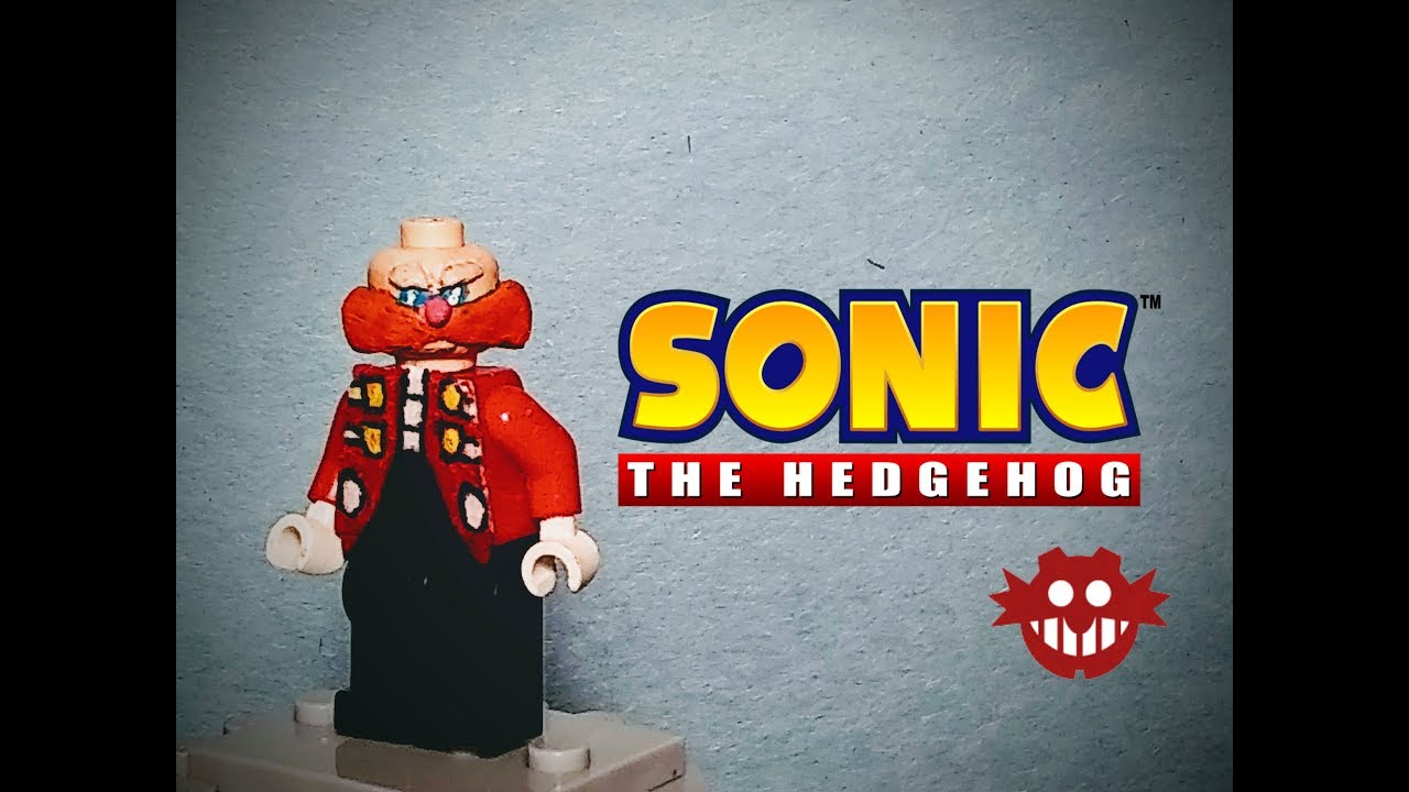 LEGO Custom Dr. Robotnick / Eggman Minifigures | 60 Subscriber Contest ...