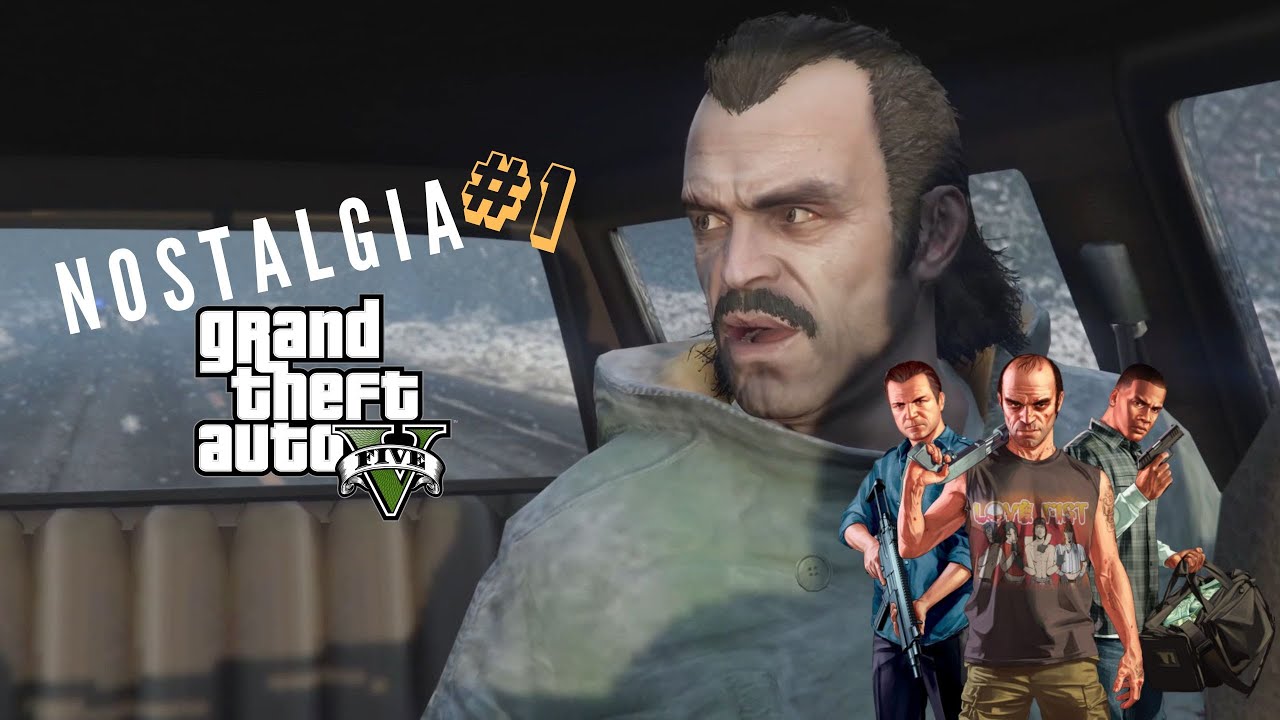 NOSTALGIA!!!!!!! MEMAINKAN KEMBALI GAME GTA V - #1 - YouTube