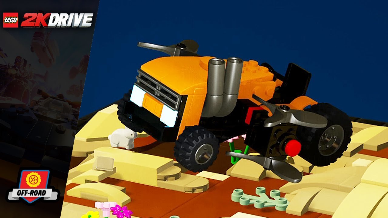 Lego 2K Drive - Weed Chopper 5000 | Lawnmower - YouTube