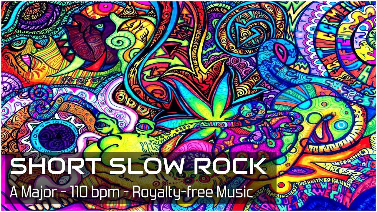 Short Slow Rock in A Major 110 bpm #slowrock #royaltyfreemusic # ...