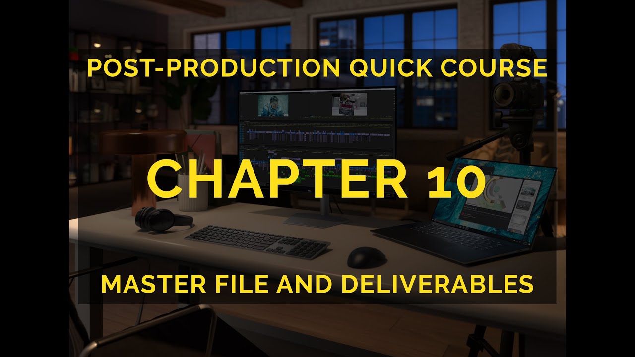 Master File & Deliverables: Chapter 10 in the Film Editing Quick Course ...