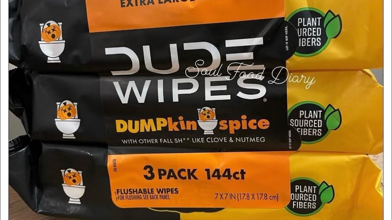 New Pumpkin Spice B00ty Wipes - YouTube