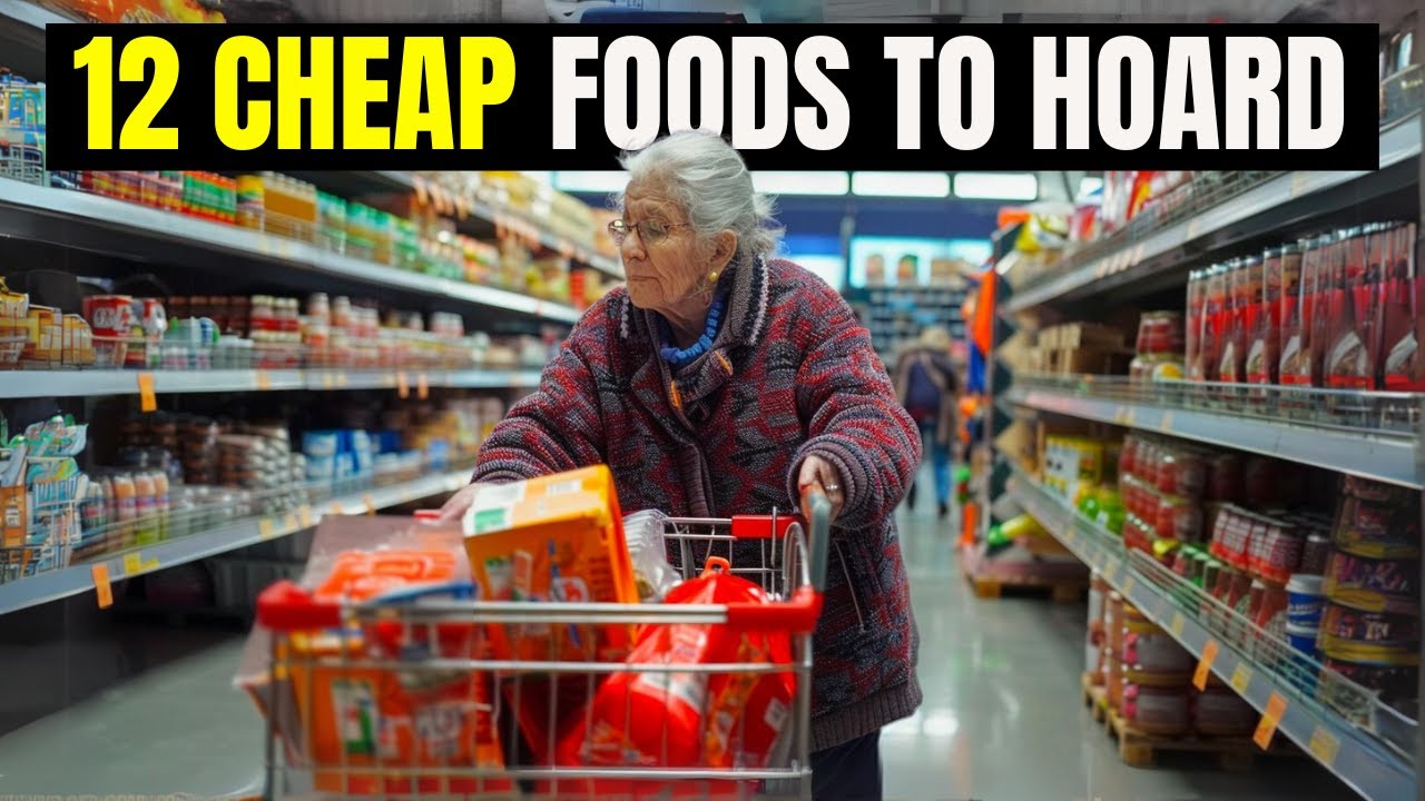 12 Foods Every Prepper Should Hoard IMMEDIATELY - YouTube