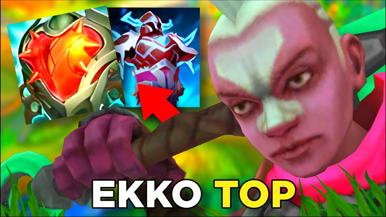 Ekko TOP tankuje wszystkich w League of Legends - YouTube