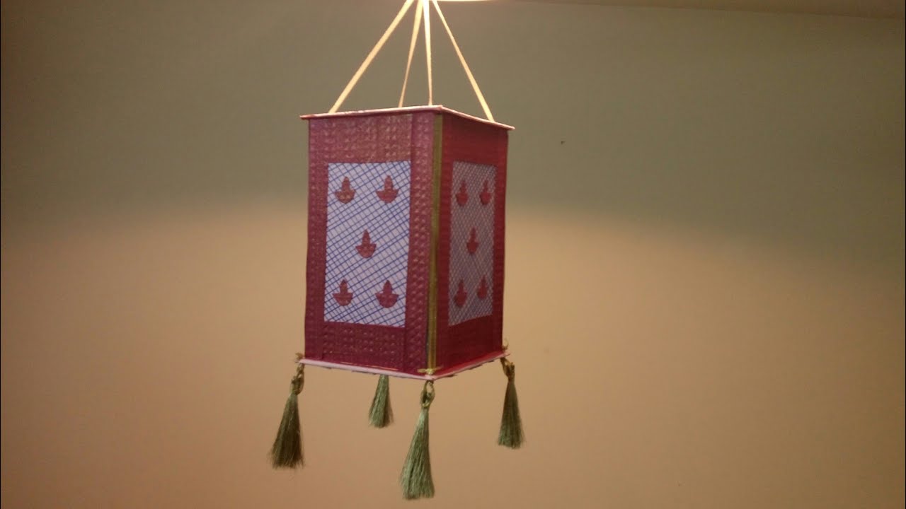 kandil | Paper Lantern | How to Make Beautiful and Easy Paper Lantern ...