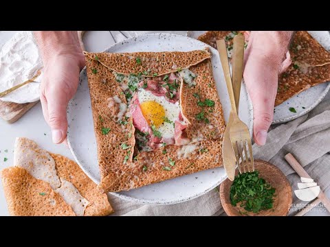 Die besten Bretonischen Galettes (französische Buchweizenpfannkuchen)