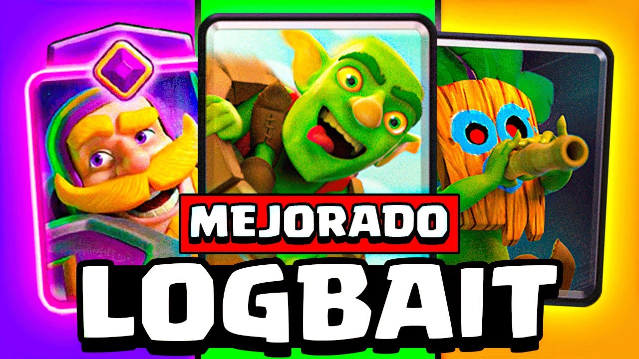 🔥EL MEJOR LOG BAIT DE TODA LA TEMPORADA | *NUEVO MAZO META EN CLASH ...