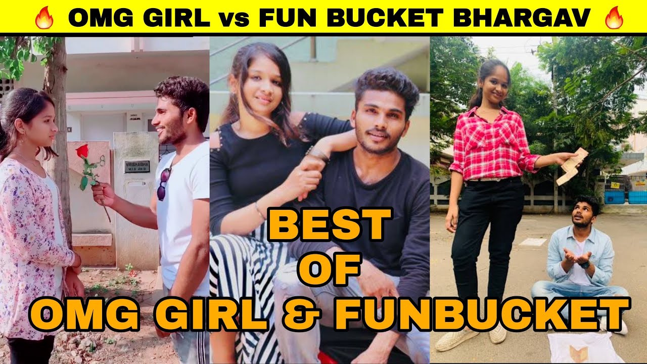 omg girl nithya tiktok | best of omg girl | Omg girl vs bhargav | fun ...