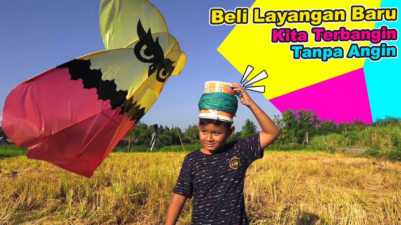 Berburu Layang Layang Baru Di Toko Mainan | Main Layangan Di Sawah 👻👾 ...