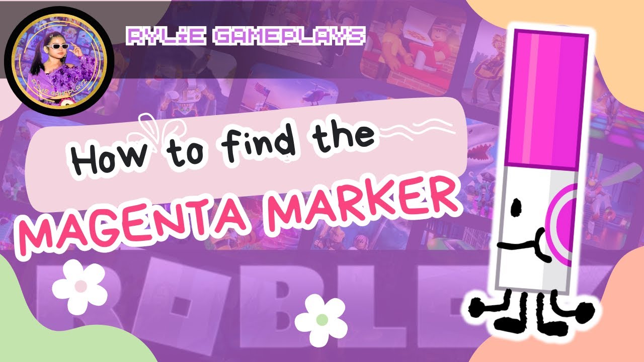How to find the Magenta Void Marker | ROBLOX - Find The Markers - YouTube