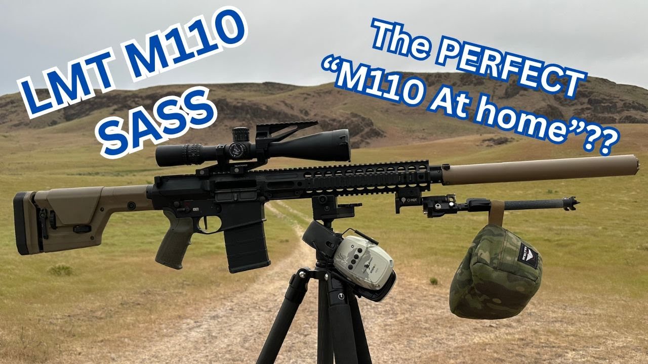 The LMT M110- a one of a kind “m110 at home” - YouTube