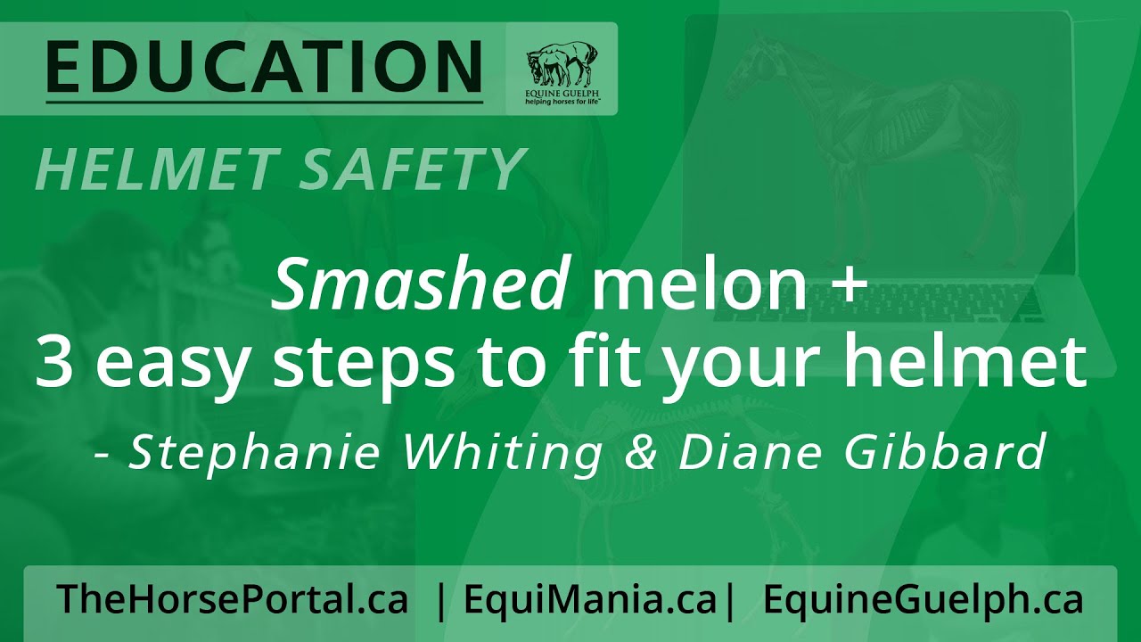 Smashed melon + 3 easy steps to fit your helmet - Stephanie Whiting ...