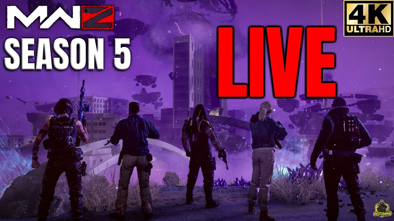 🔴 MW3 Zombies Season 5 LIVE With Viewers & Testing Best Guns MWZ - YouTube