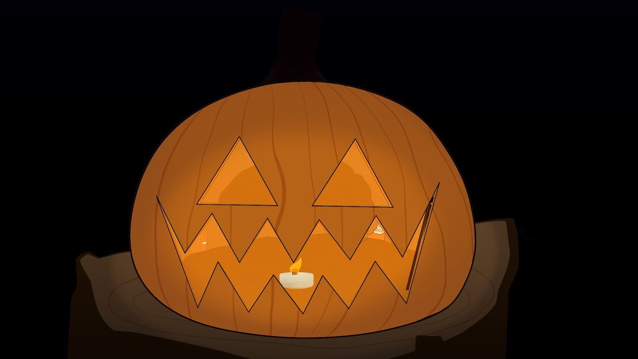 Pumpkin Carving Animation - YouTube