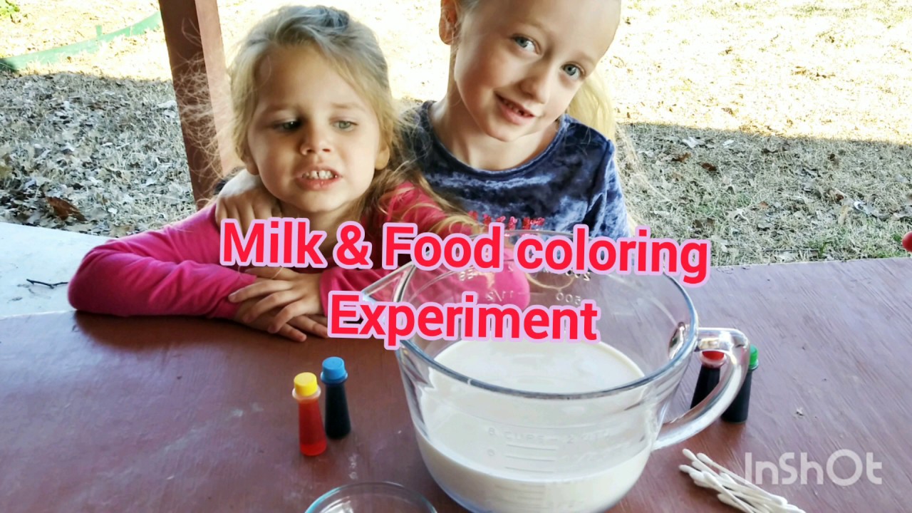 Magic Milk Science EXPERIMENT for KIDS - YouTube