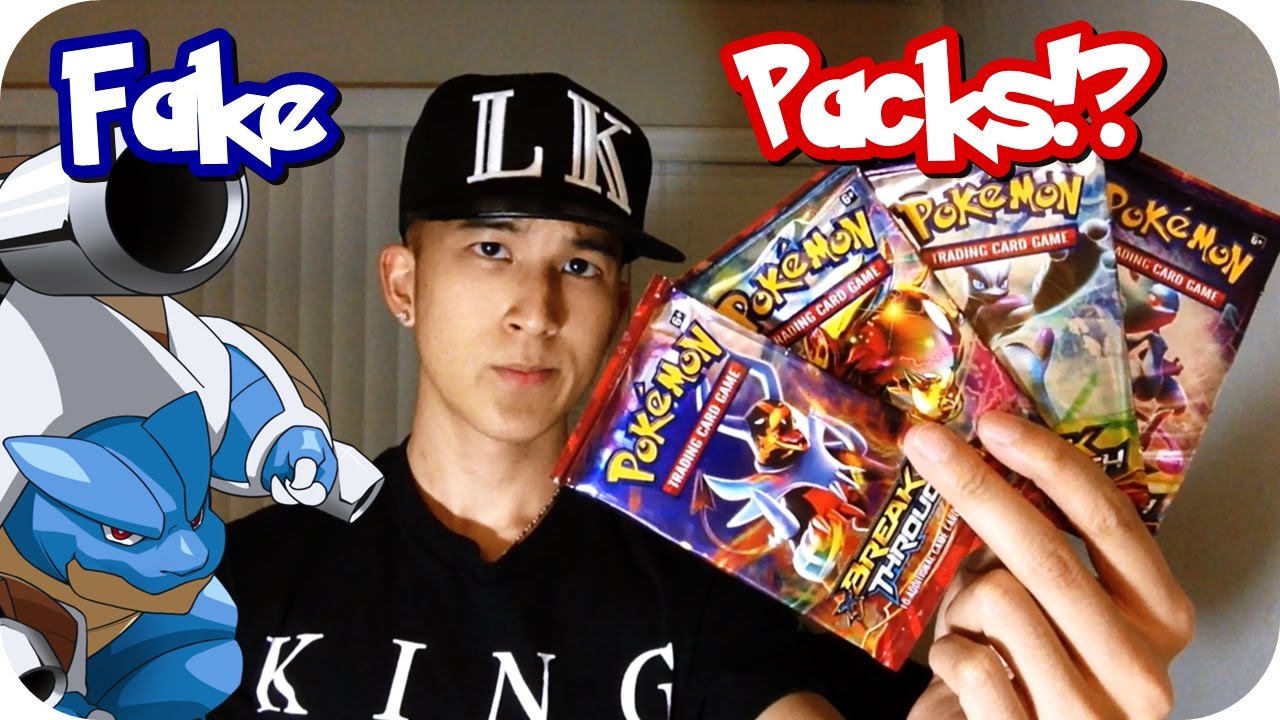 Opening FAKE Pokemon Packs!! BEST ULTRA RARE #BudgetPokemon - YouTube