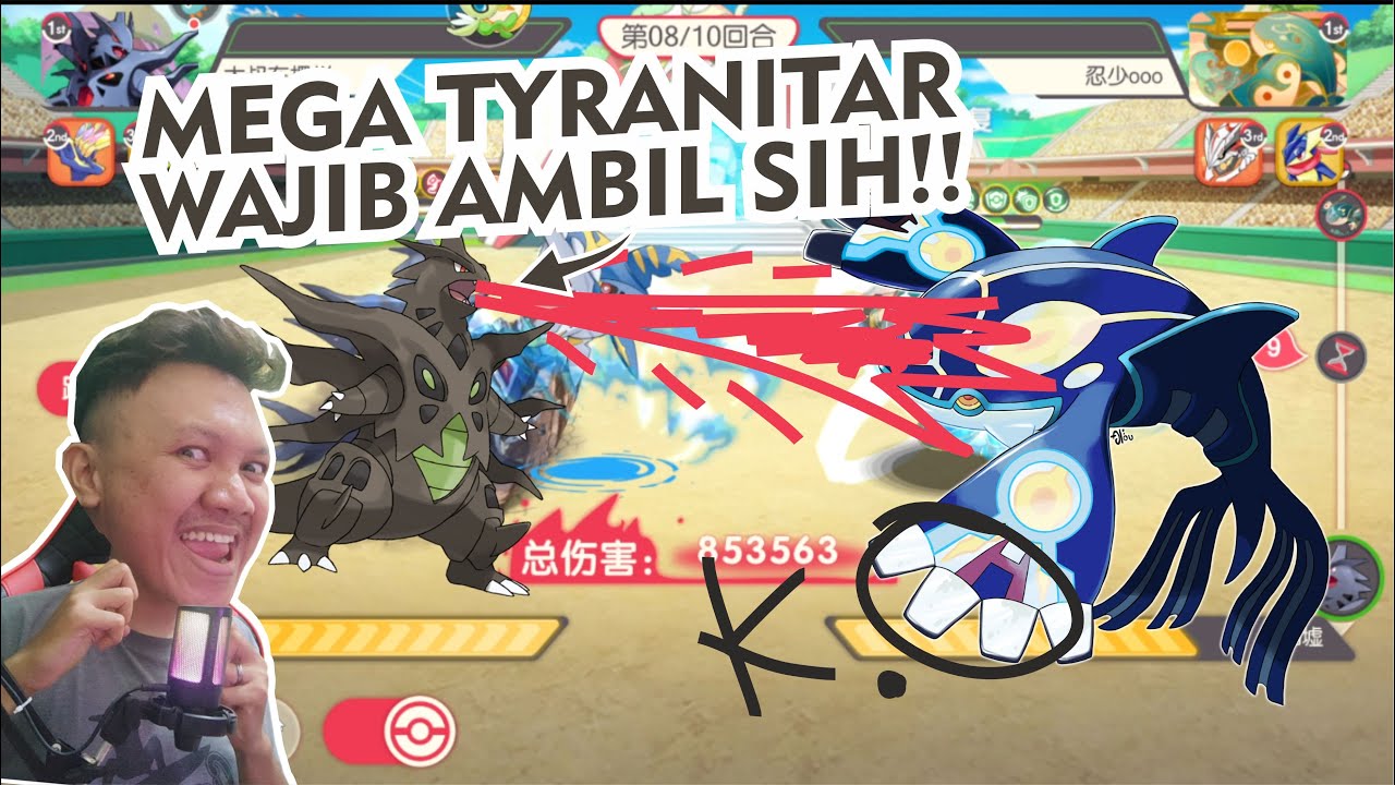 🔥🔥🔥MEGA TYRANITAR KUAT KILL PRIMAL KYOGRE‼️| Hyper Evolution: Adventure - YouTube