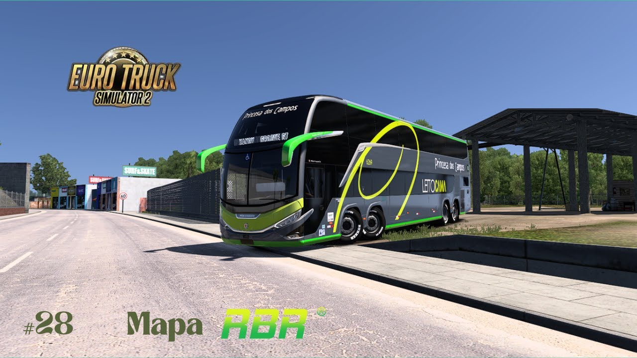 #28 MAPA RBR, ETS 2, 1.54. - YouTube