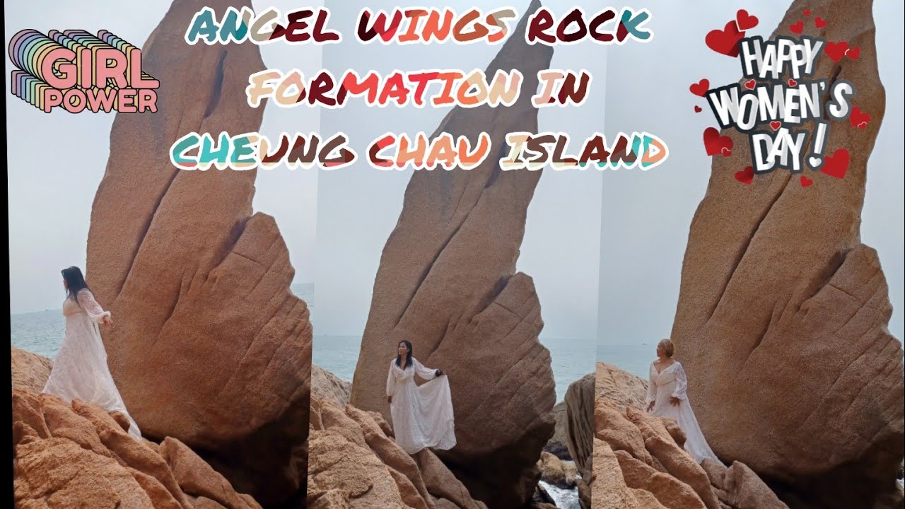 Angel wings rock formation in Cheung Chau island /easy way /Analyn and ...
