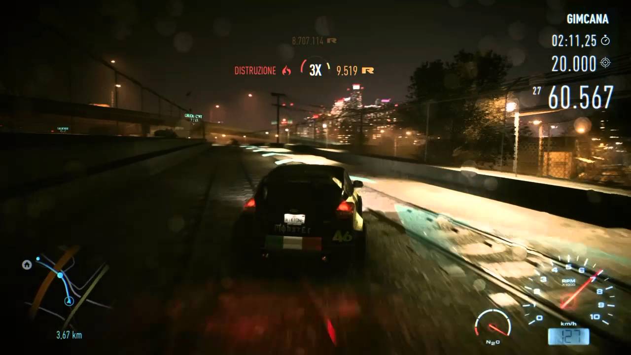 Need for speed ™ Ford Focus VR 46 ITA - YouTube