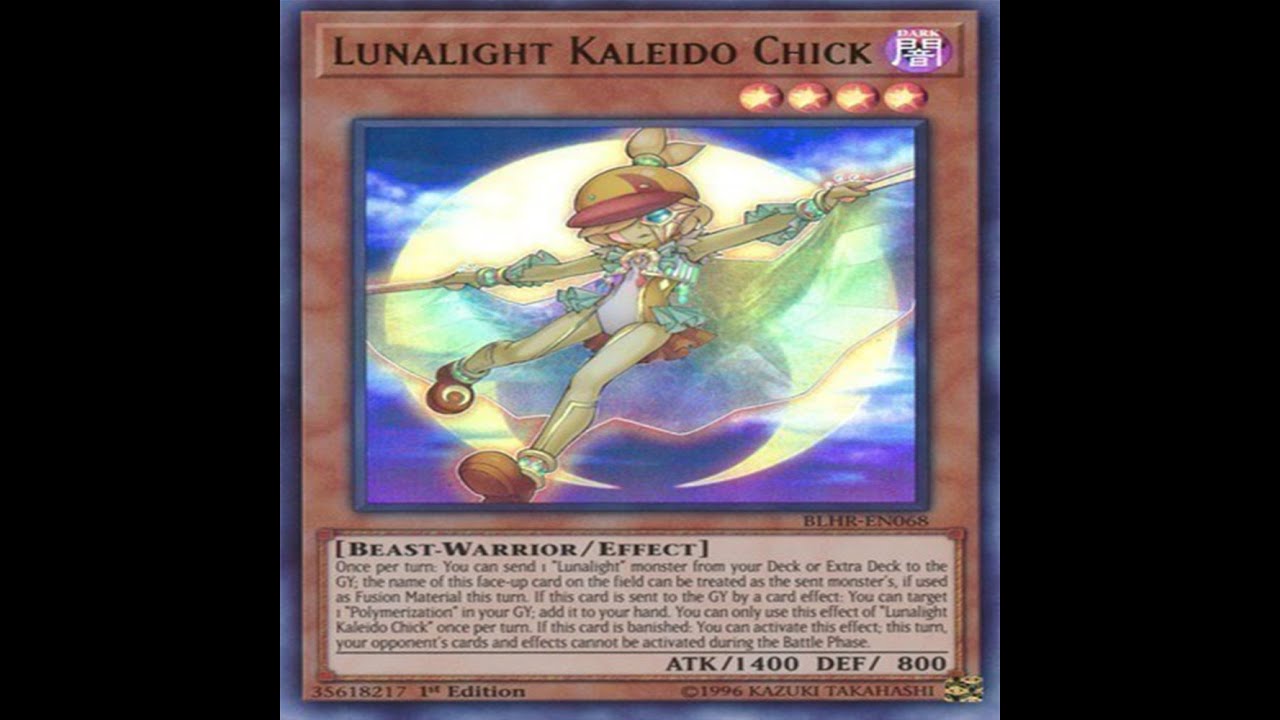 yugioh! combo LUNALIGHT (two cards) - YouTube