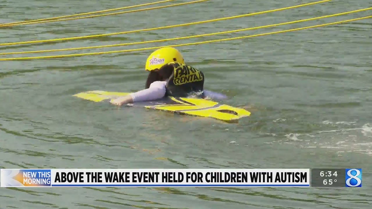 Above the Wake event held for children with autism - YouTube