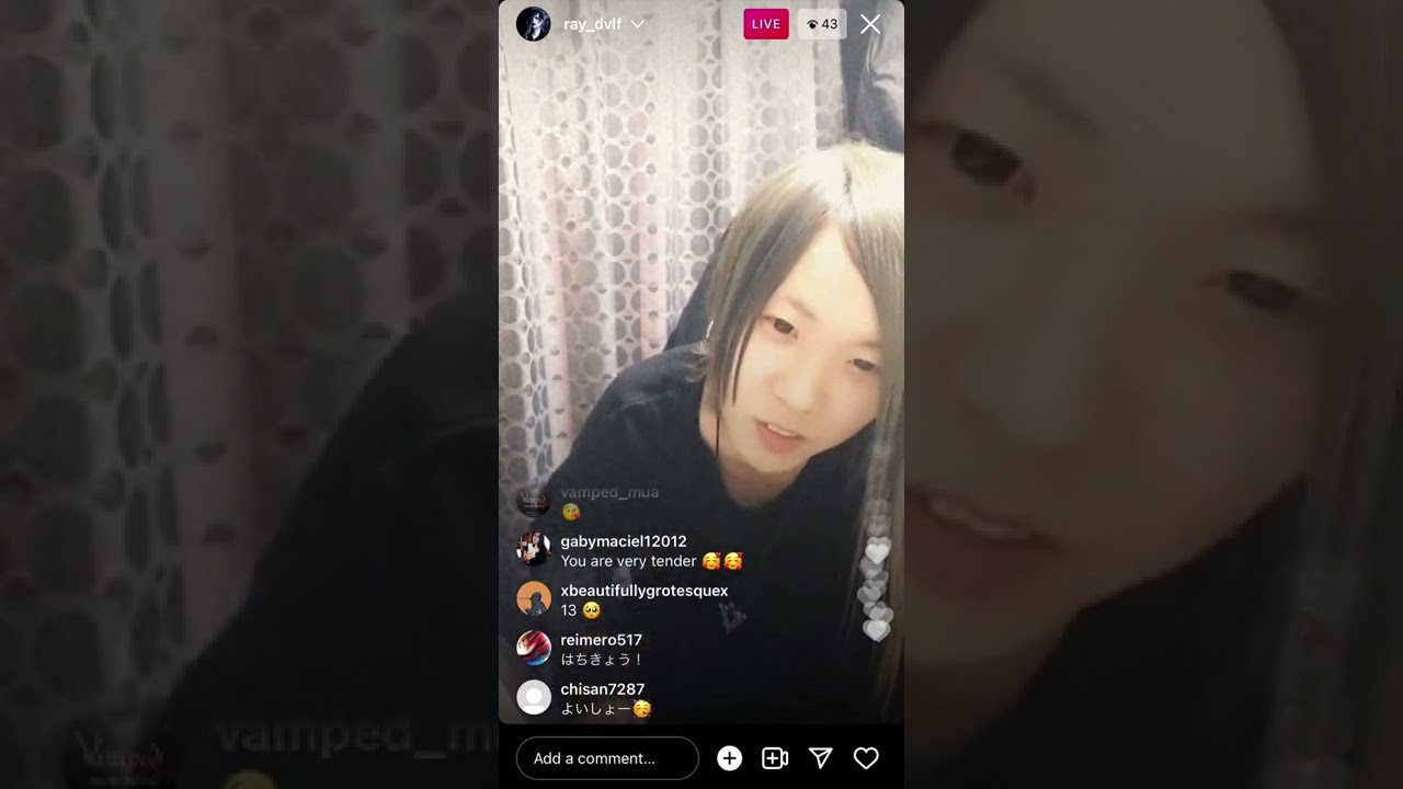 Ray (Deviloof デビルーフ) Instagram live 2022-02-23 - YouTube