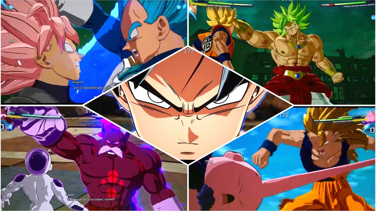 🔥MOST UNIQUE GRAB ANIMATIONS AND INTERACTIONS IN DRAGON BALL SPARKING ...