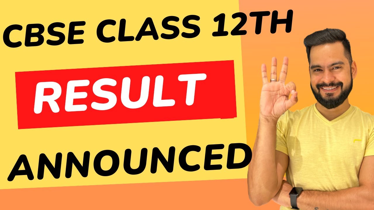 CBSE Class 12th Result announced Live With Sachin sir - YouTube